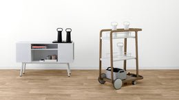 Steelcase Flex Mobile Power Charging Cart – Blue Box