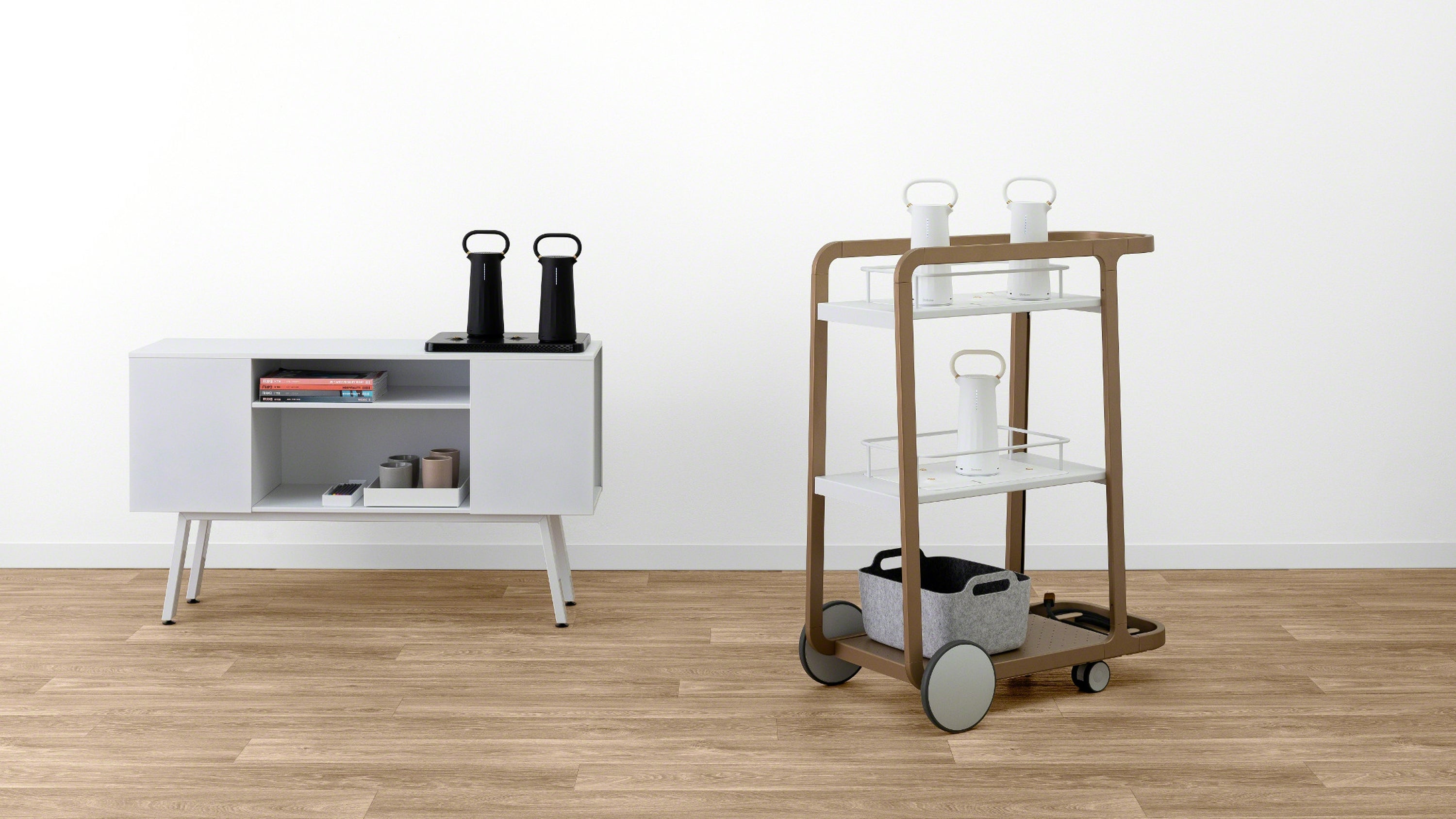 Steelcase Flex Mobile Power Charging Cart – Blue Box